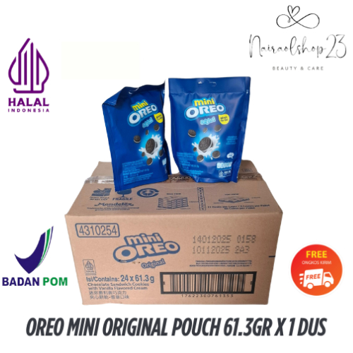 Jual Oreo Mini Original Pouch 61.3gr x 1 Dus | Shopee Indonesia