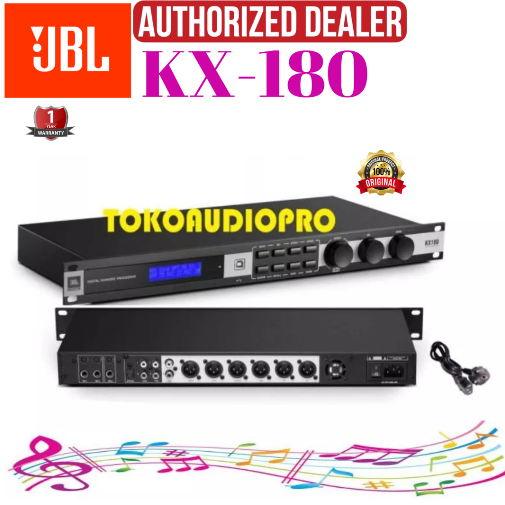 Jual JBL KX180 Digital Karaoke Signal Processor Original JBl KX-180 ...