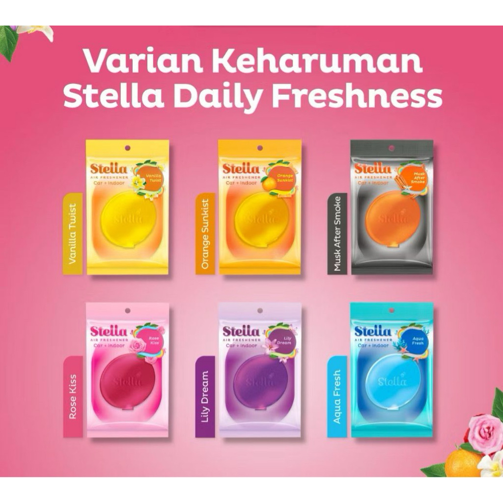 Jual Stella Daily Freshness / Parfum Mobil Gantung | Shopee Indonesia