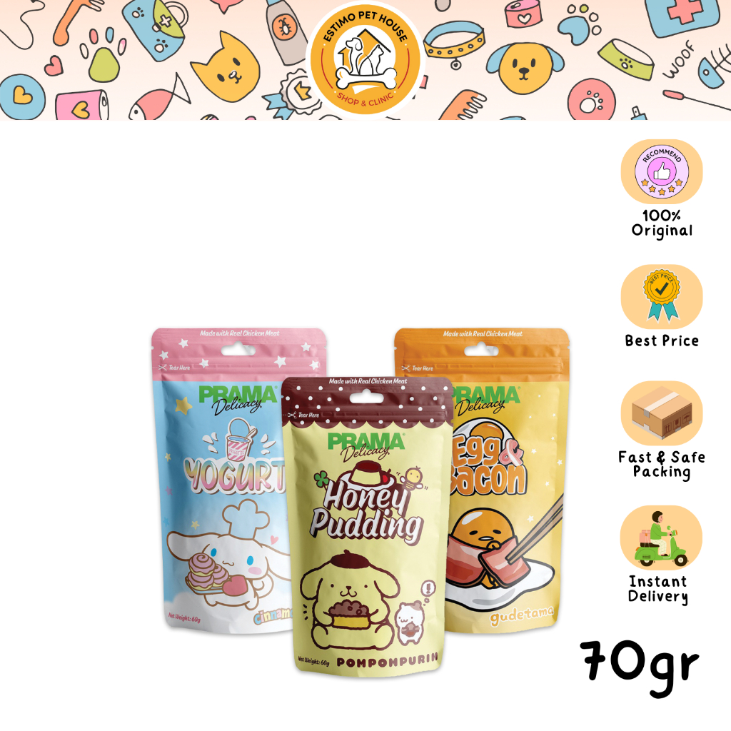 Jual PRAMA Delicacy Special Edition Snack Anjing 60gr | Shopee Indonesia