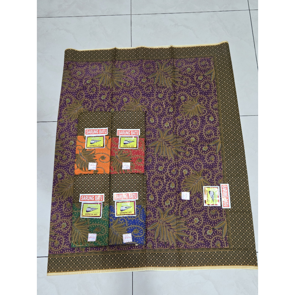 Jual Sarung Batik Santri Putri Siap Pakai Wanita Halus / Sarung Batu ...