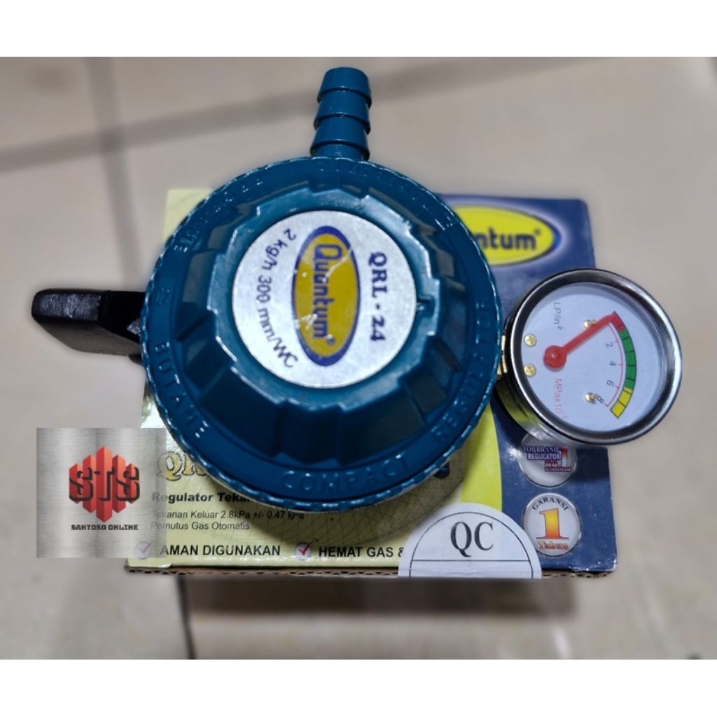 Jual Quantum Regulator + Meter Qrl-24 Low Pressure | Shopee Indonesia