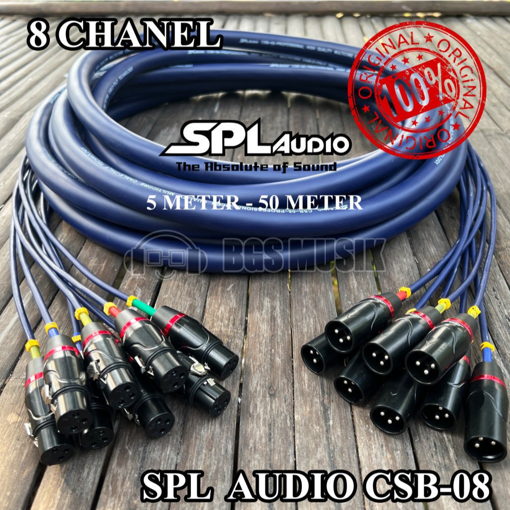 Jual Kabel Snake SPL Audio 8chanel ORIGINAL - Kabel Snake SPL Audio 8ch ...