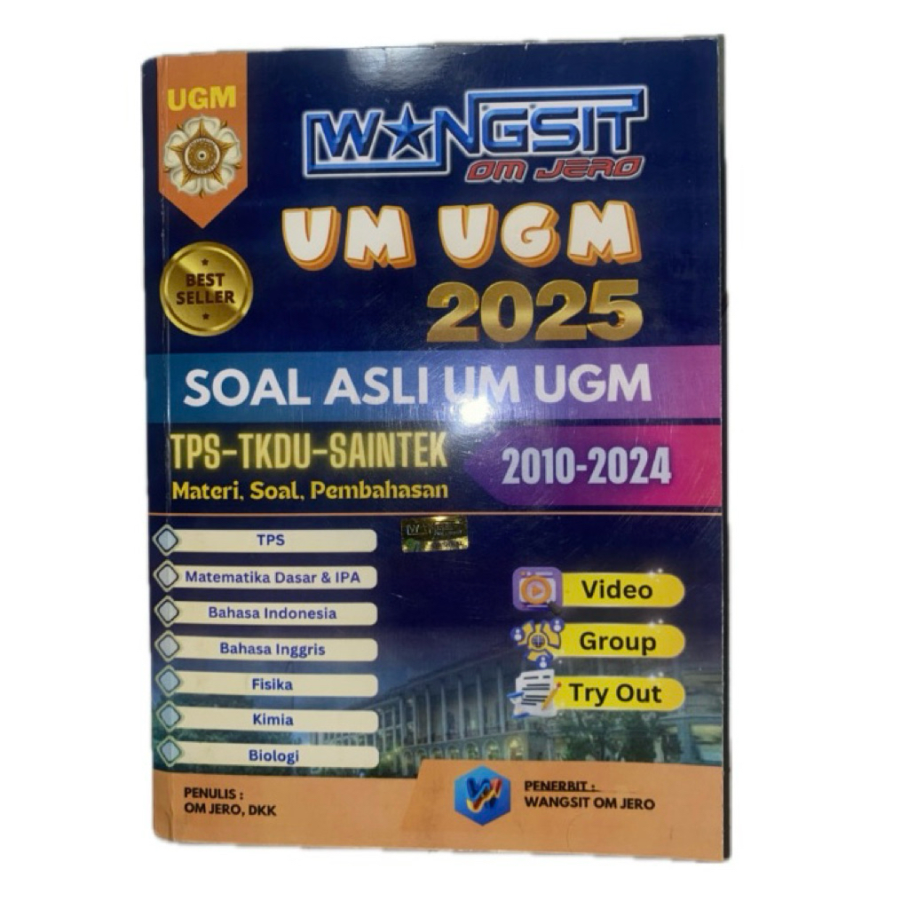 Jual UM UGM 2025 | buku Wangsit Om Jero UM UGM saintek | Shopee Indonesia