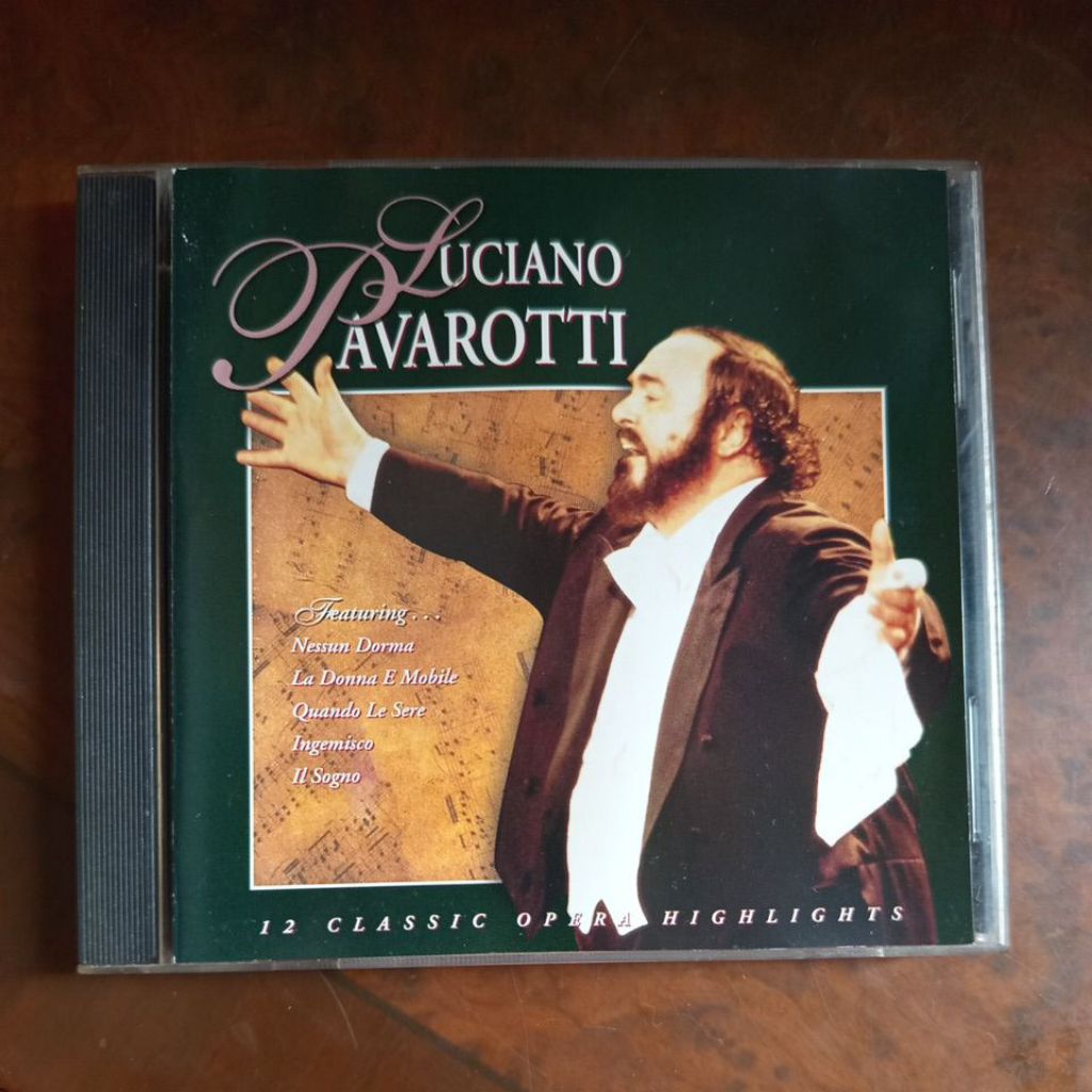 Jual CD Musik LUCIANO PAVAROTTI 12 Classic Opera Highlights | Shopee ...