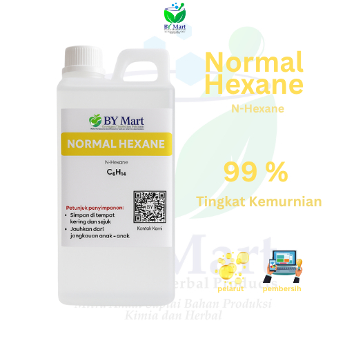 Jual BY KIMIA & HERBAL - Normal Hexane 1liter / N-Hexane / N-Hexan 1L ...