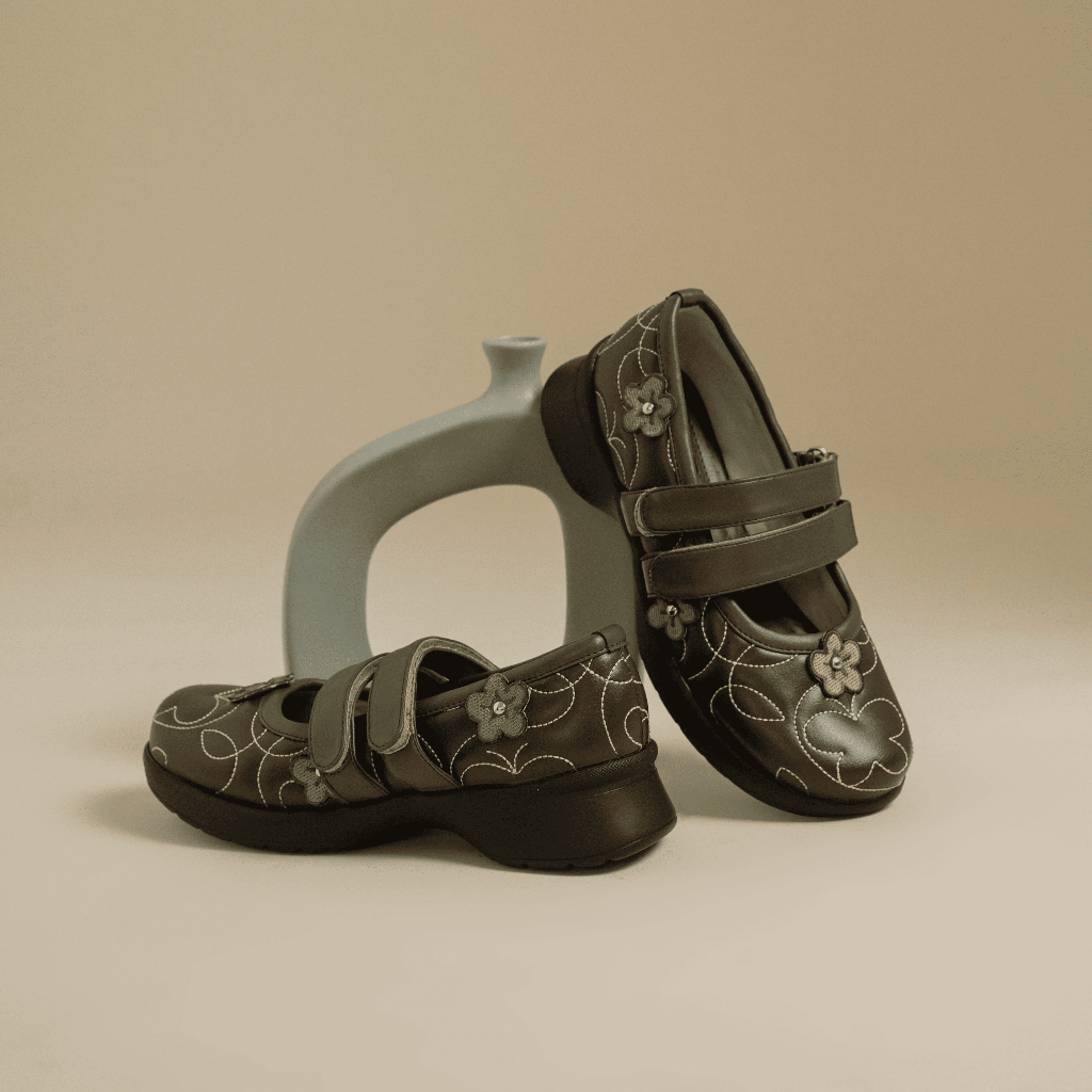 Jual Dianable - Alba Dark Brown Loafers Sepatu Wanita | Shopee Indonesia