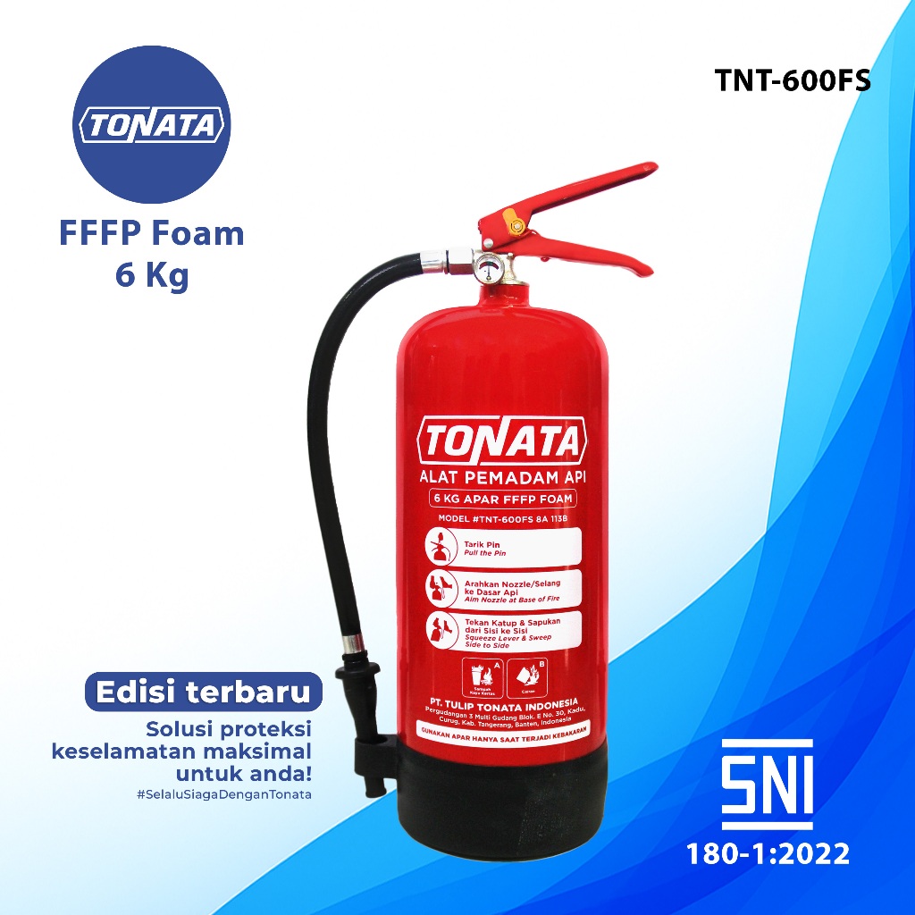 Jual Tonata APAR FFFP Foam Set Komplit 6Kg | Shopee Indonesia