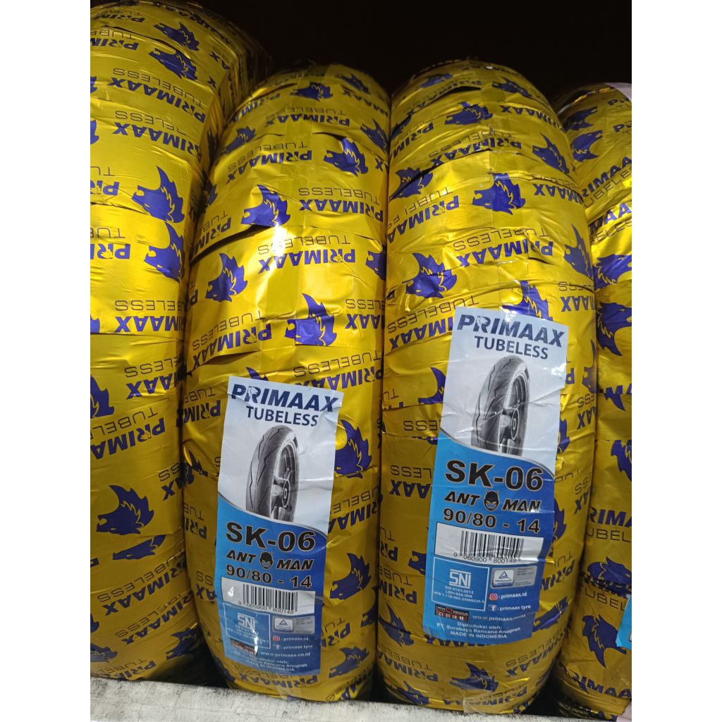 Jual BAN PRIMAAX SK06 90/80-14 (ORIGINAL 100%) | Shopee Indonesia