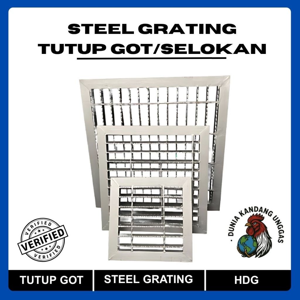 Jual Tutup Got Steel Grating HDG / Steel Grating Penutup Got Ukuran ...