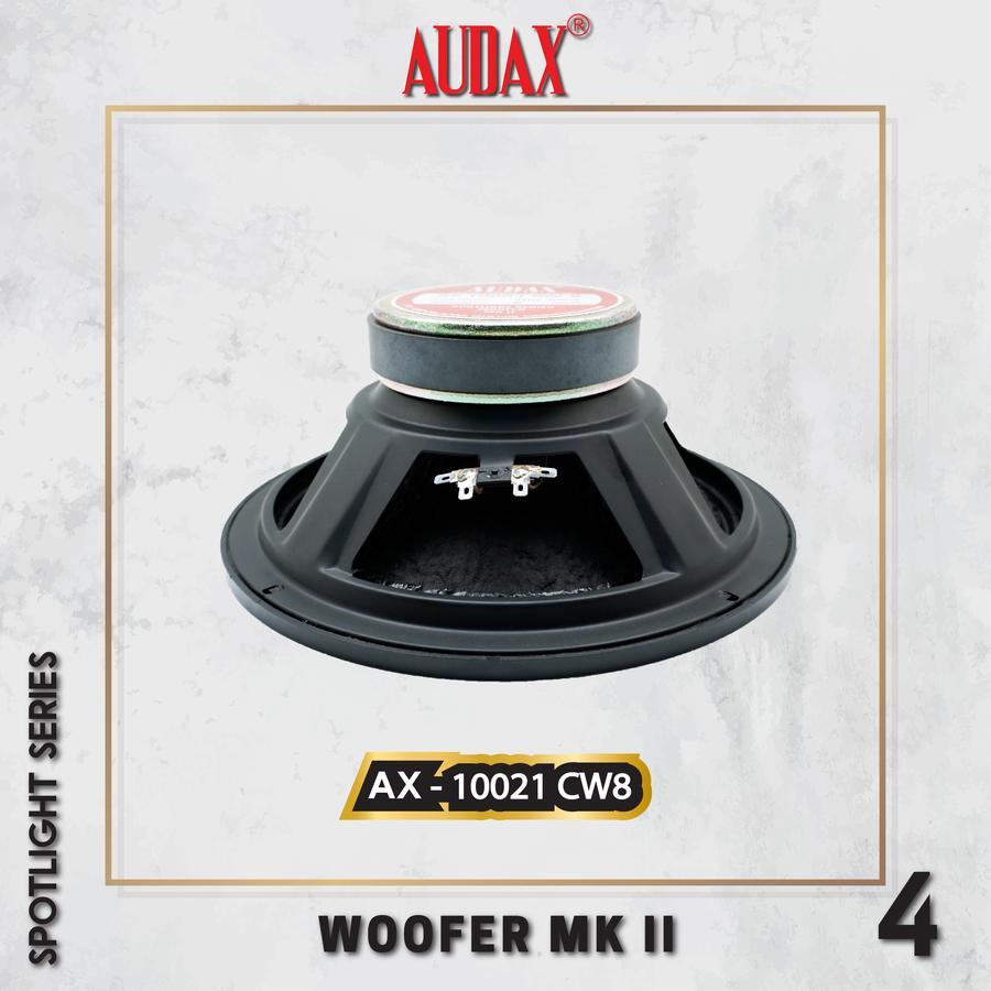 Jual Speaker Woofer AUDAX AX 10021 CW8 Low Frekuensi Bass | Shopee ...