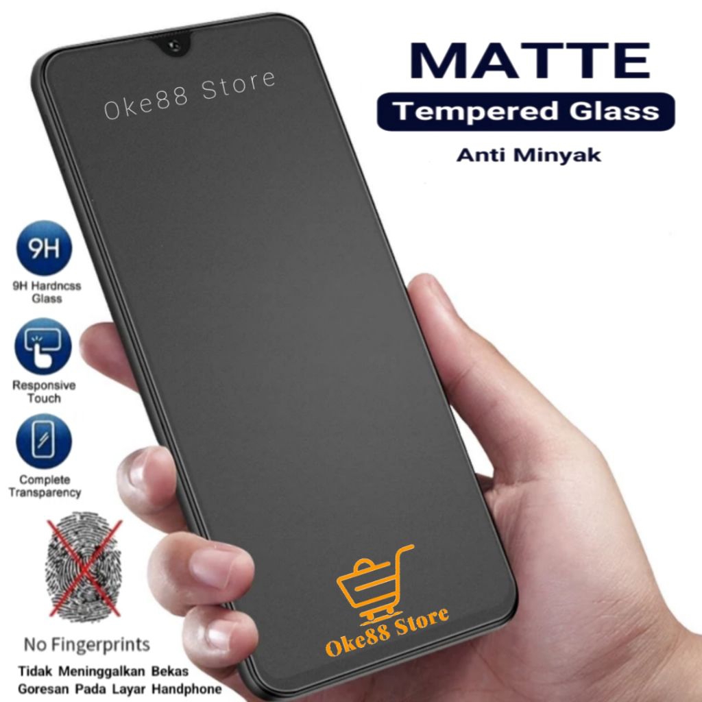 Jual Matte Glass Full Layar Motorola G 5G G54 5G G45 5G G05 G15 Power ...