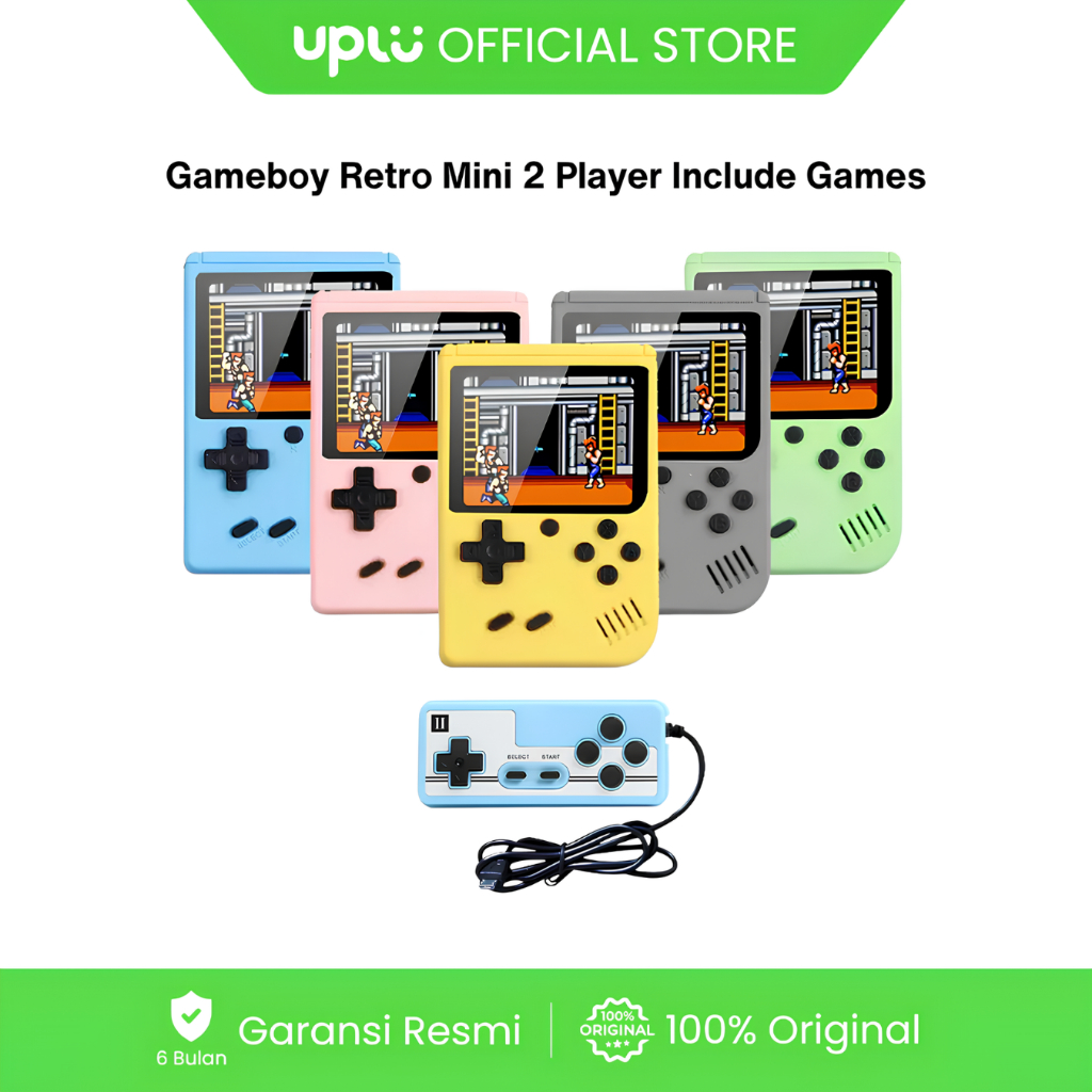 Jual UPLU Game Boy Mini Portabel 500 in 1 Gamebot Retro Console Games ...