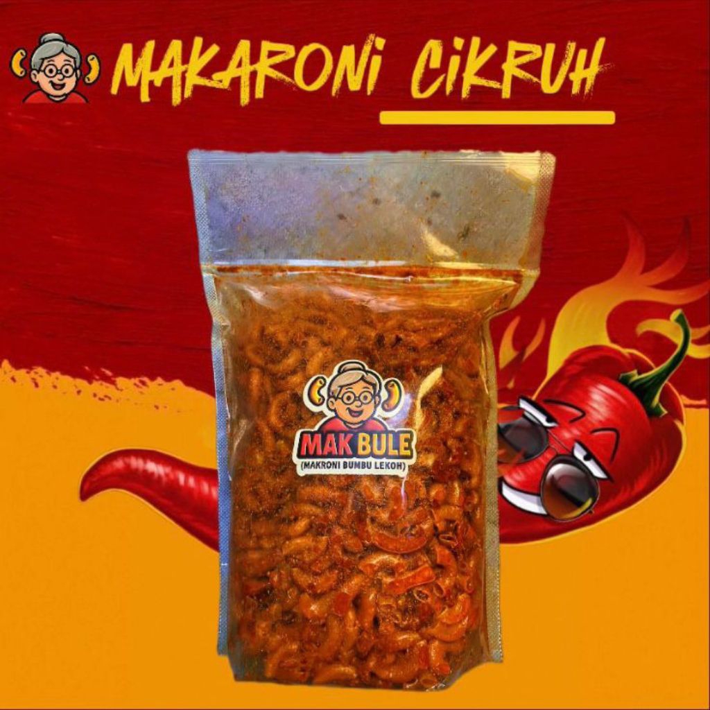 Jual Makaroni cikruh pedas viral kriuk gurih original | Shopee Indonesia