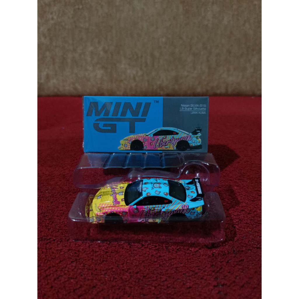 Jual (Minus) MINI GT NISSAN SILVIA S15 KUMA UNSEALD | Shopee Indonesia