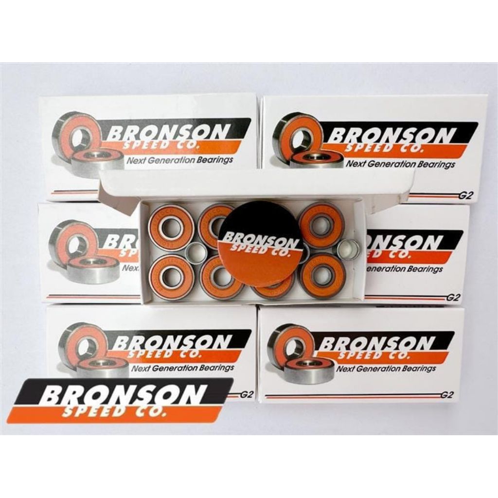 Jual bearing bronson G2 608 rs skateboard raja bantalan kecepatan ...