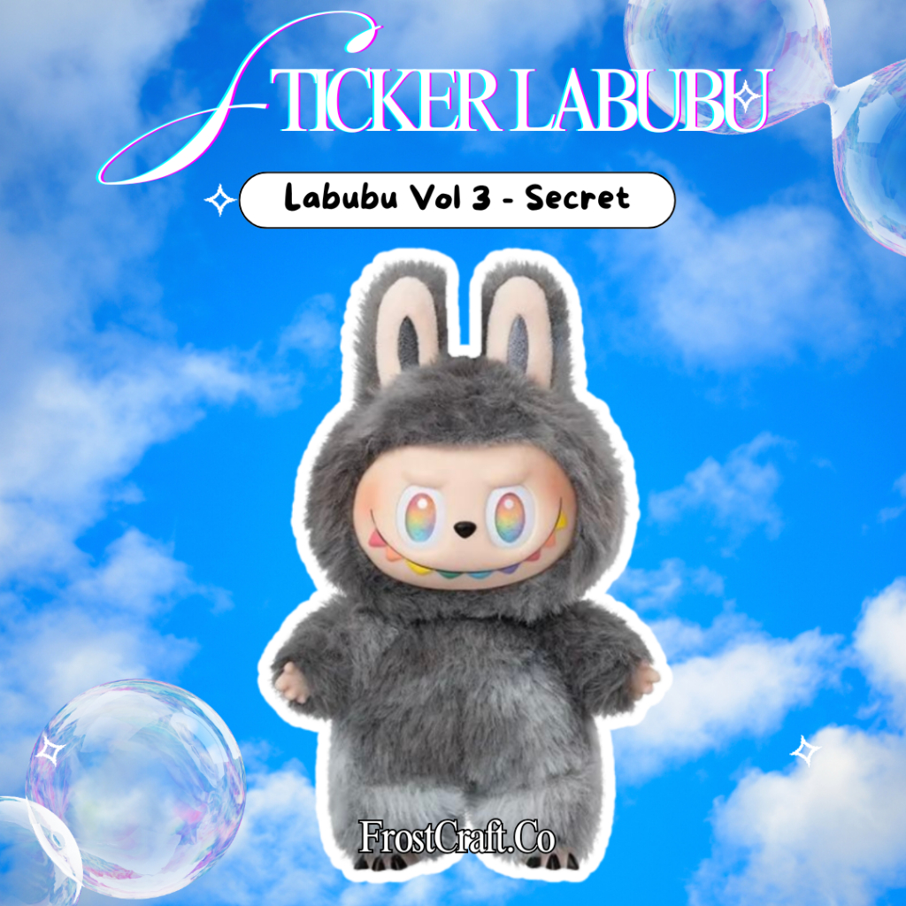 Jual STICKER LABUBU / LABUBU VOL 3 SECRET / LABUBU STICKER / VINYL ...