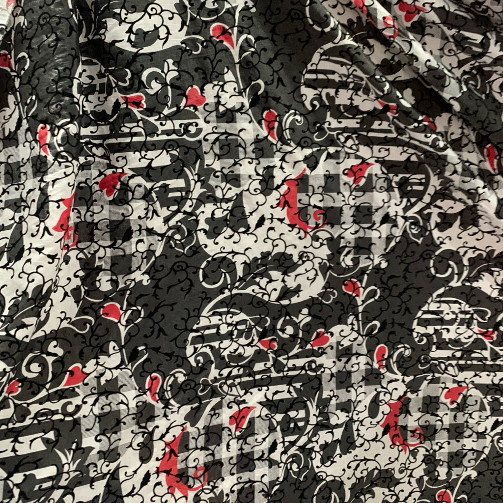 Jual kain katun motif emboss - kain katun silk motif - kain katun sutra ...