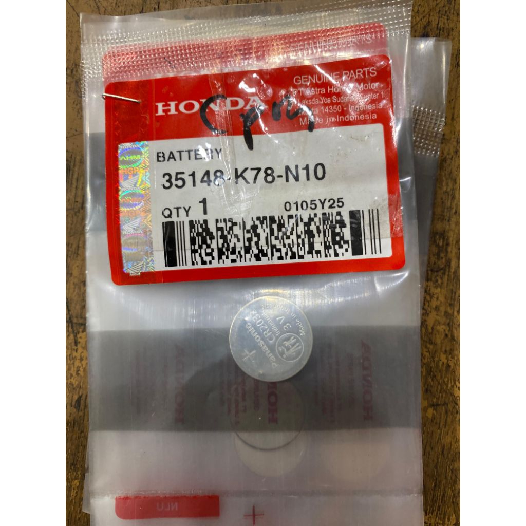 Jual BATERAI REMOTE VARIO 150 PCX NMAX SCOOPY ORIGINAL HONDA | Shopee ...