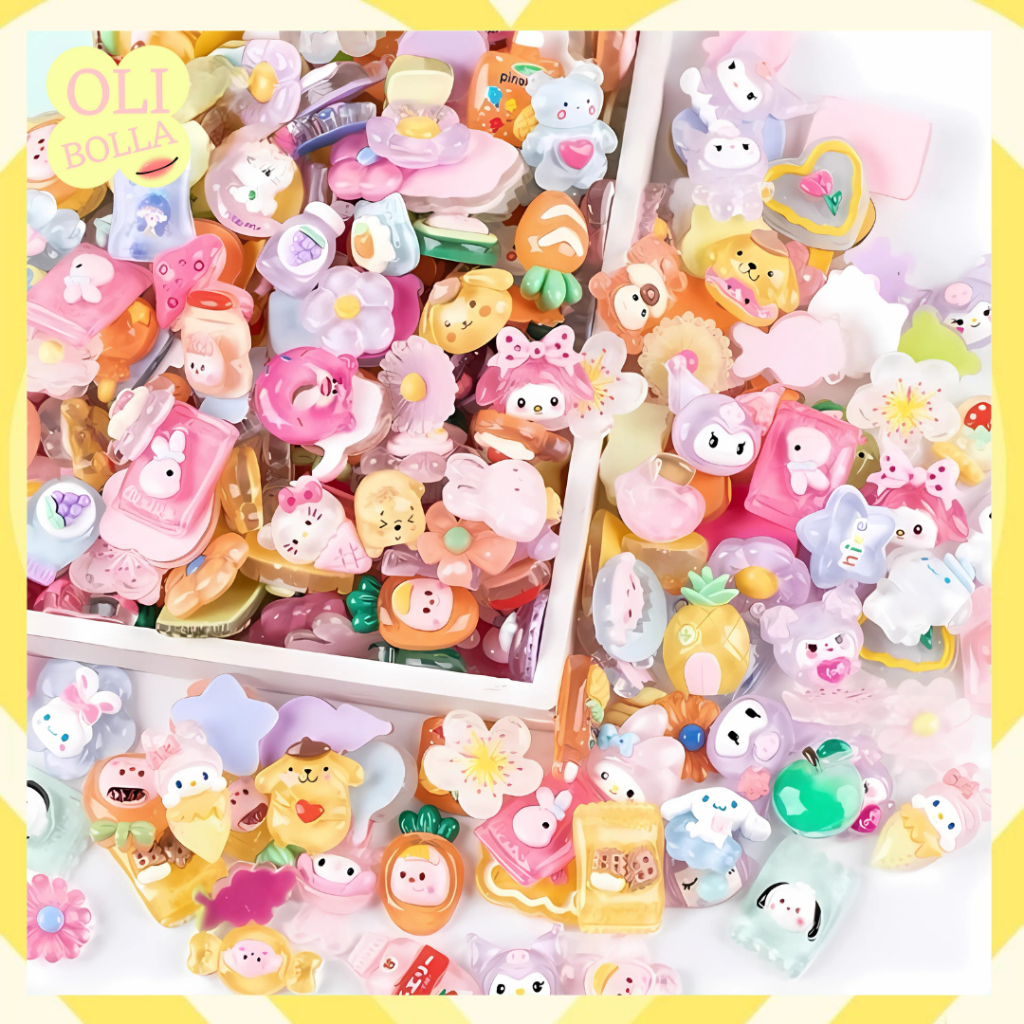 Jual Stiker 3D Resin Clay Warna Warni Aksesoris Untuk Dekor DIY Botol ...