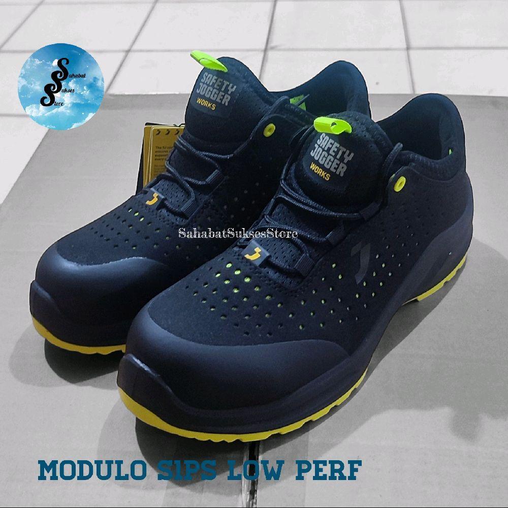 Jual Sepatu Safety JOGGER MODULO S1PS LOW Perf | Shopee Indonesia