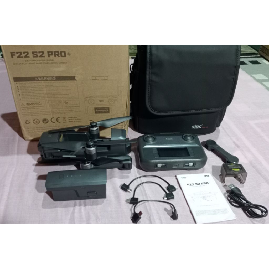 Jual DRONE SJRC F22 S2 PRO + 4K PRO 6 KM ( MULUS) baca diskripsi ...