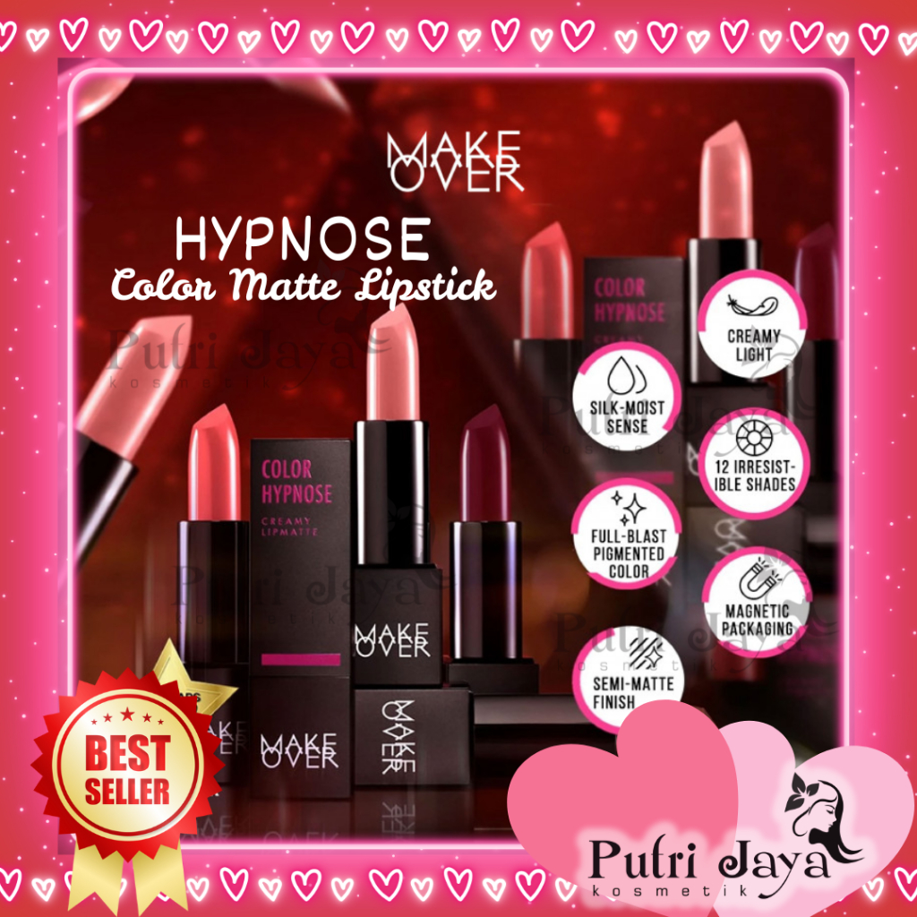 Jual MAKEOVER Color Hypnose Creamy Lip Matte | Shopee Indonesia