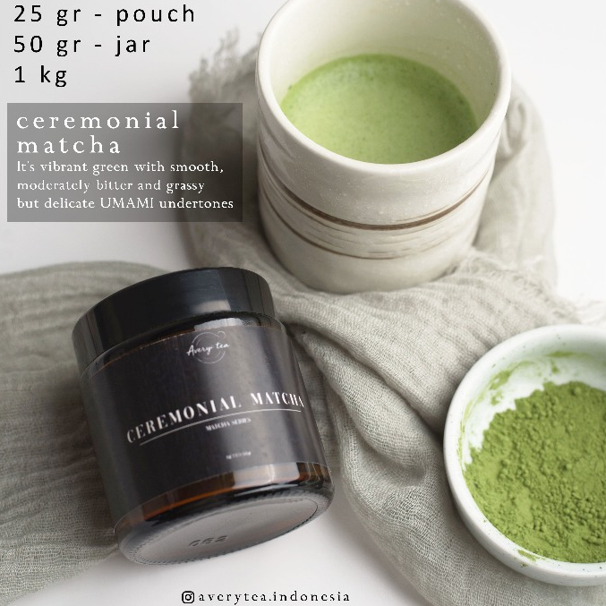 Jual CEREMONIAL MATCHA / matcha series / pure matcha / matcha powder ...