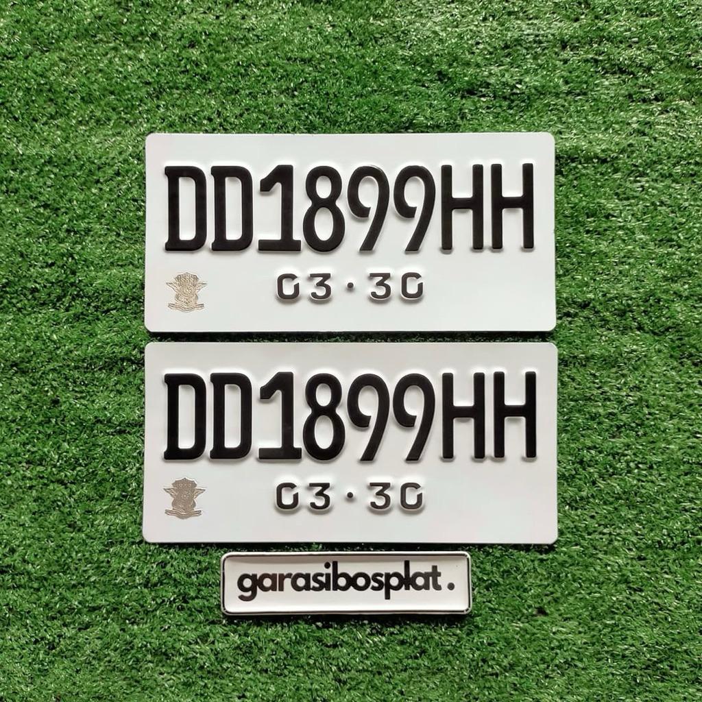 Jual Satu Set Plat Nomor JDM Mobil | Plat Nomor JDM Ukuran 33x16cm 2PCS ...
