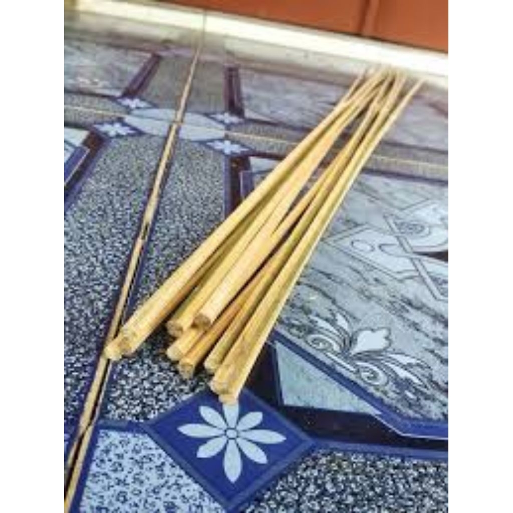 Jual 5 batang stik bambu bahan arku layangan 100 cm | Shopee Indonesia