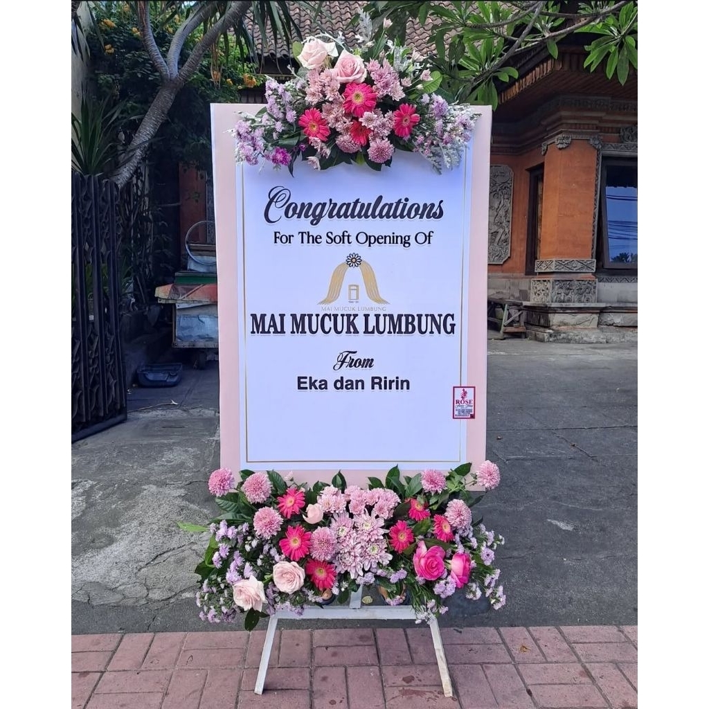 Jual Bunga papan bunga fresh / congratulations / bunga papan duka cita ...