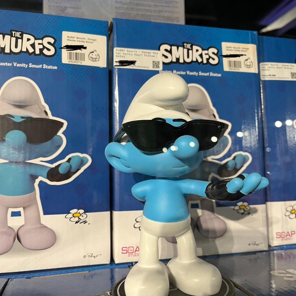 Jual Soap Studio Smurfs - Design Master Vanity Smurf Figure | Patung ...