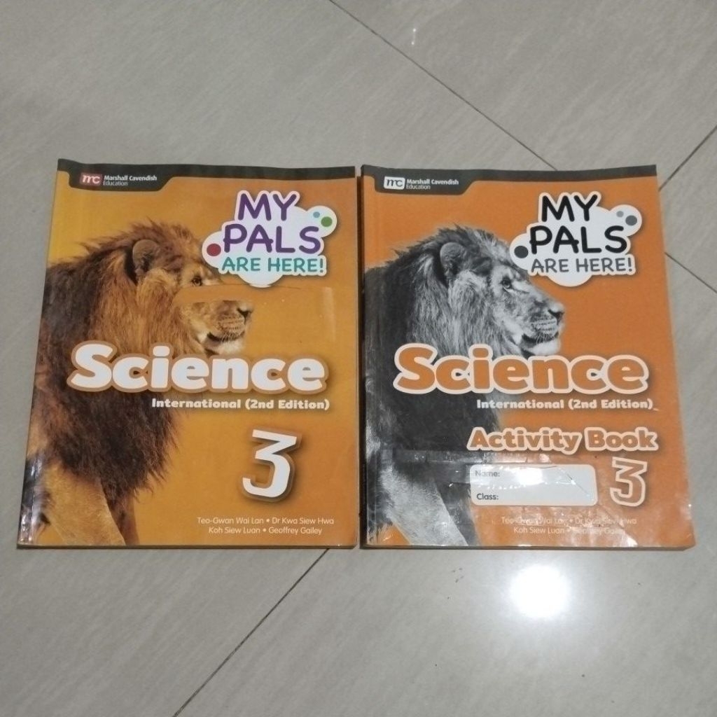 Jual 2 BUKU ORI BUKU MY PALS ARE HERE SCIENCE 3 & ACTIVITY BOOK PENERBIT MARSHALL CAVENDISH ...