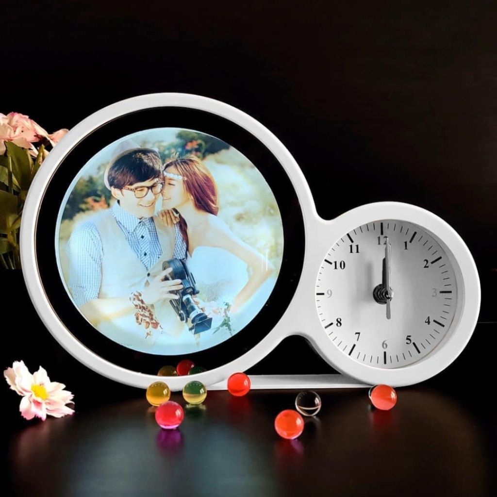 Jual SEHARI JADI 4N1 jam Cermin mirror kaca magic ajaib frame foto ...