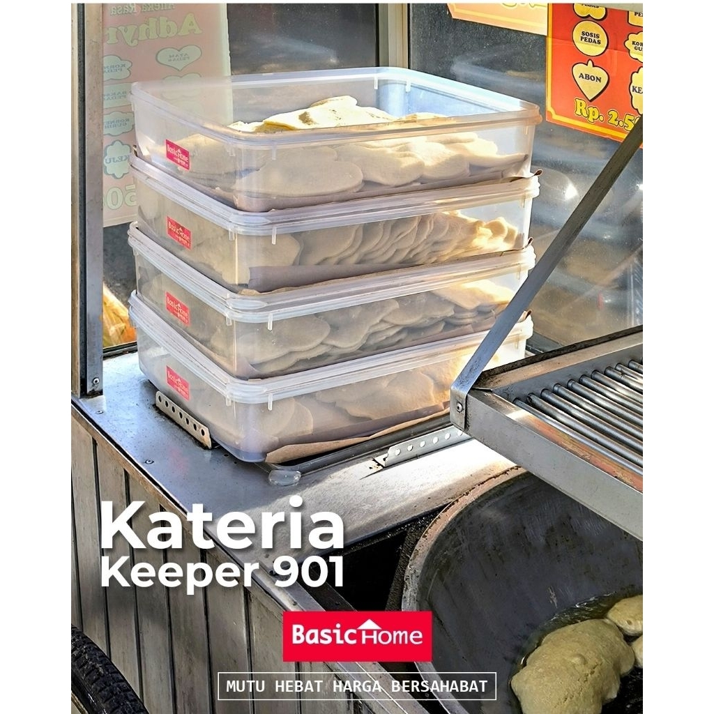 Jual Kateria Keeper 901 (6 liter) Tempat Kue Donat Toples Serbaguna ...