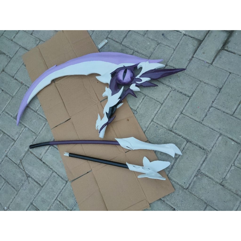 Jual Honkai: Star Rail Castorice Scythe Cosplay Weapon Halloween ...