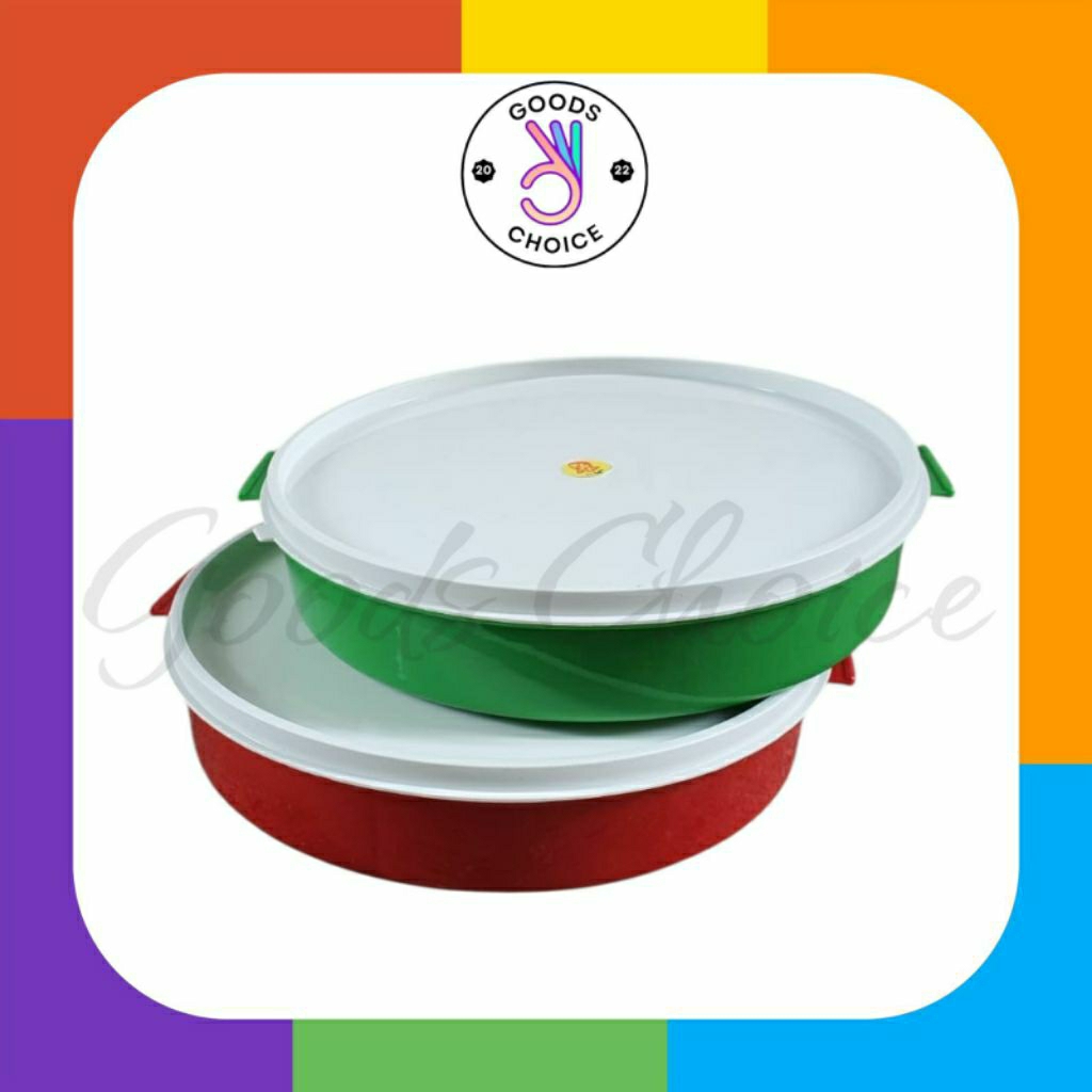 Jual Kotak Bekal Bulat Catering sekat 5 GM/ Tempat Makan Plastik Anak ...