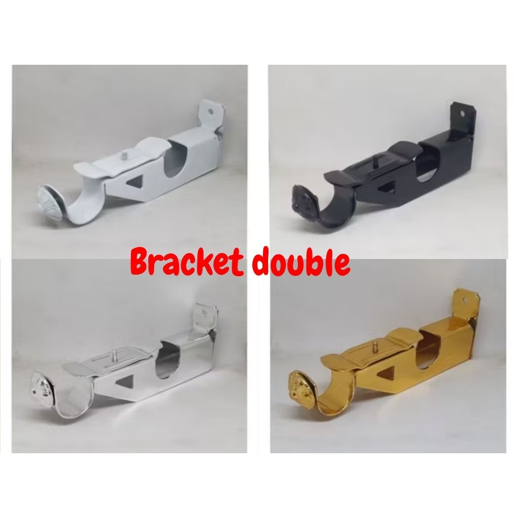 Jual BRACKET DOUBLE PIPA GORDEN/PENYANGGA | Shopee Indonesia