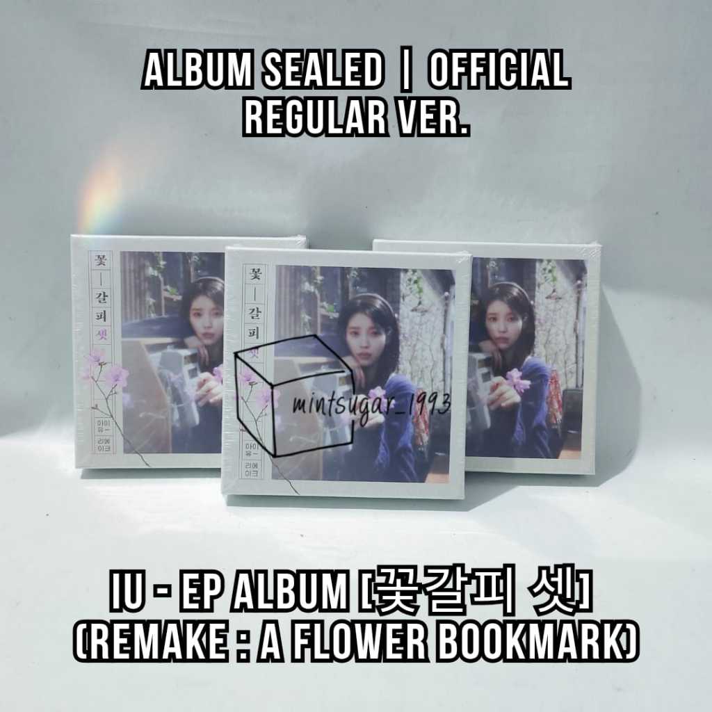 Jual [ READY NEW SEALED OFFICIAL ] IU - EP Album ( Remake : A Flower ...