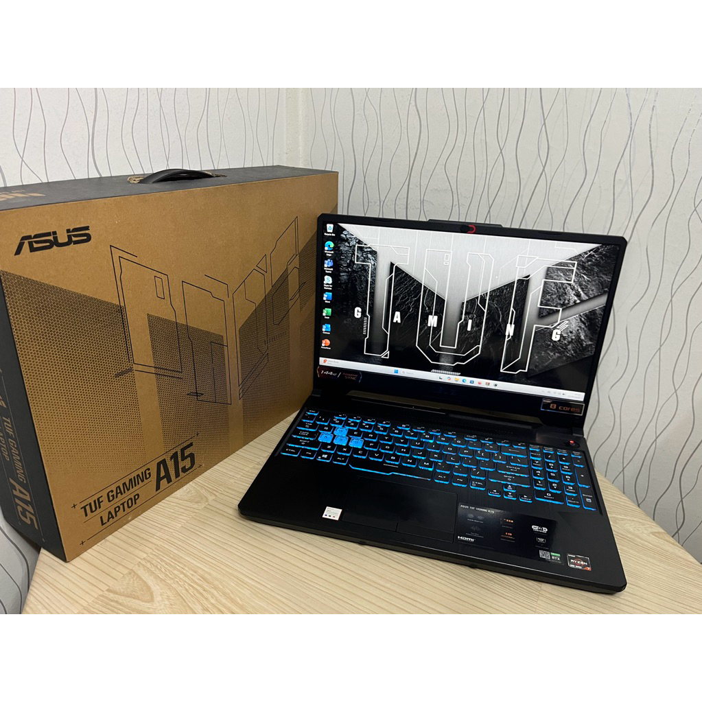 Jual Asus tuf Gaming 15 FA506IC Amd Ryzen 7 4800H Ram 8/16 GB ssd 512 ...