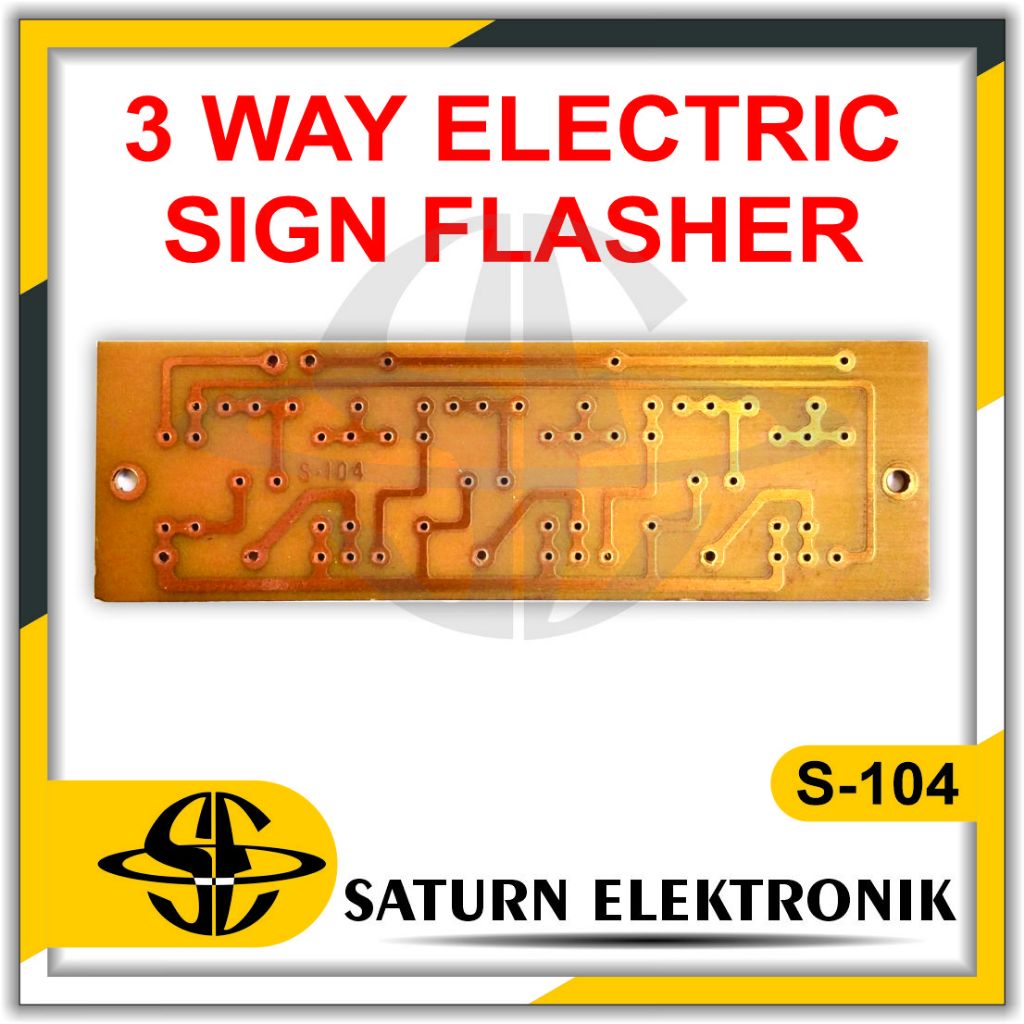 Jual PCB 3 Way Elec Sign Flash S-104 | Shopee Indonesia