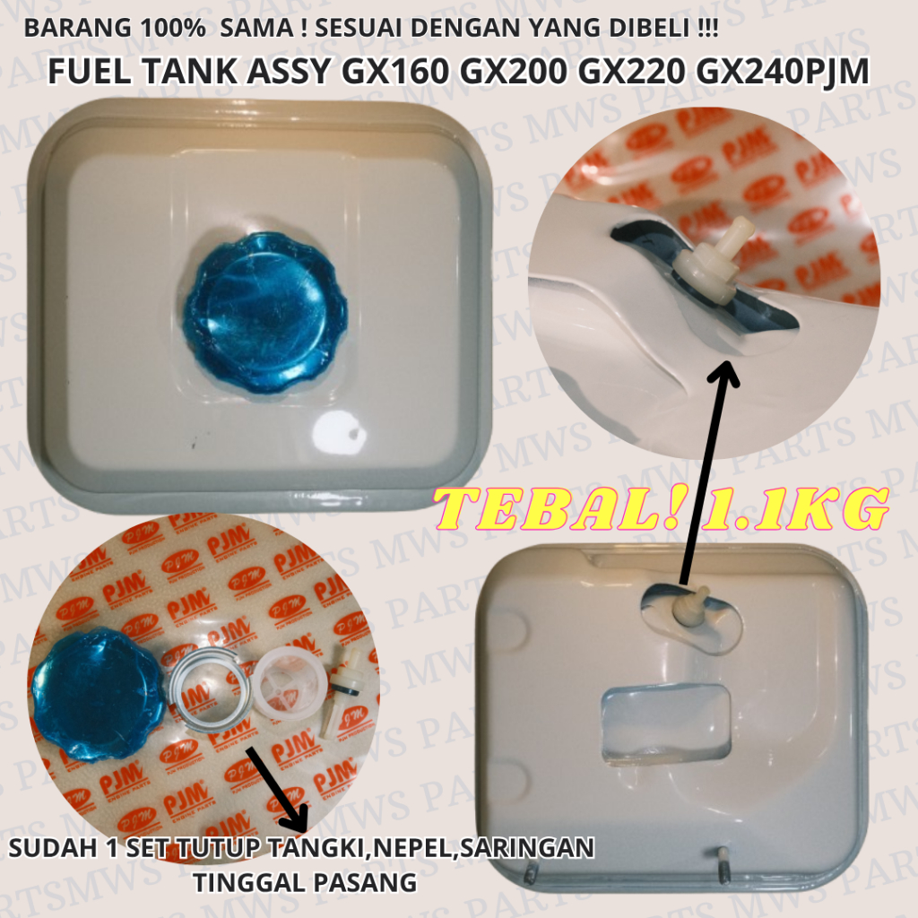 Jual FUEL TANK ASSY TANGKI BENSIN KOMPLIT TANGKI MINYAK FUEL TANK MESIN ...