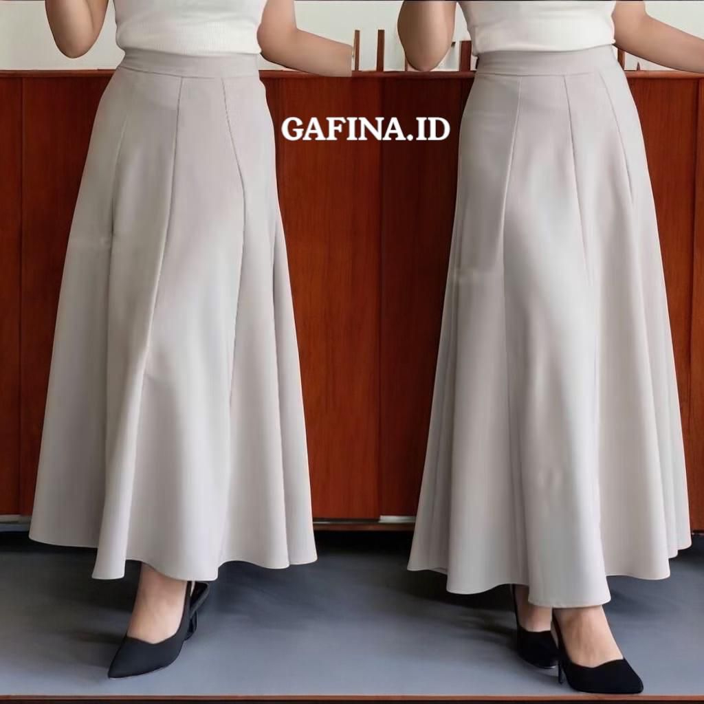 Jual Rok Haruka Skirt - Korean Loose Maxi Skirt Rok Panjang Wanita ...