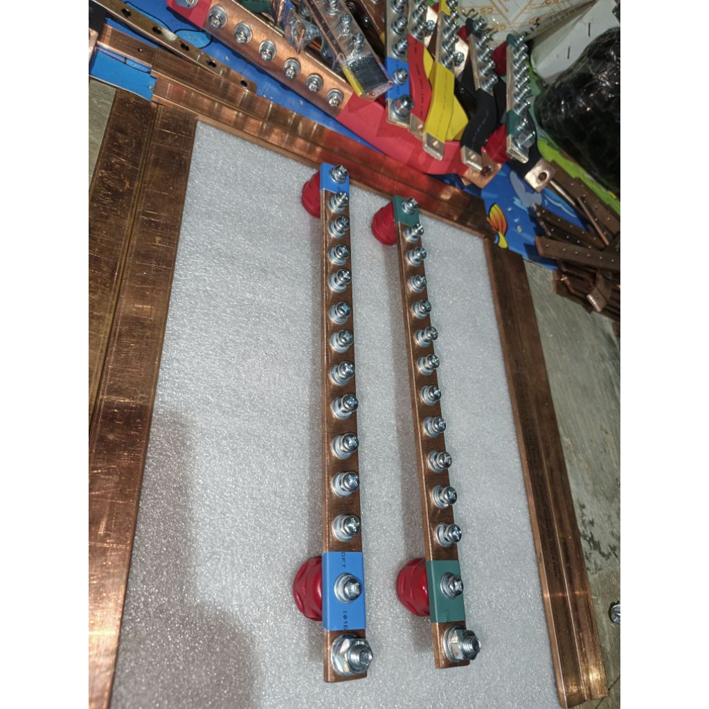 Jual busbar 20×4 netral + Grounding panjang 30cm | Shopee Indonesia