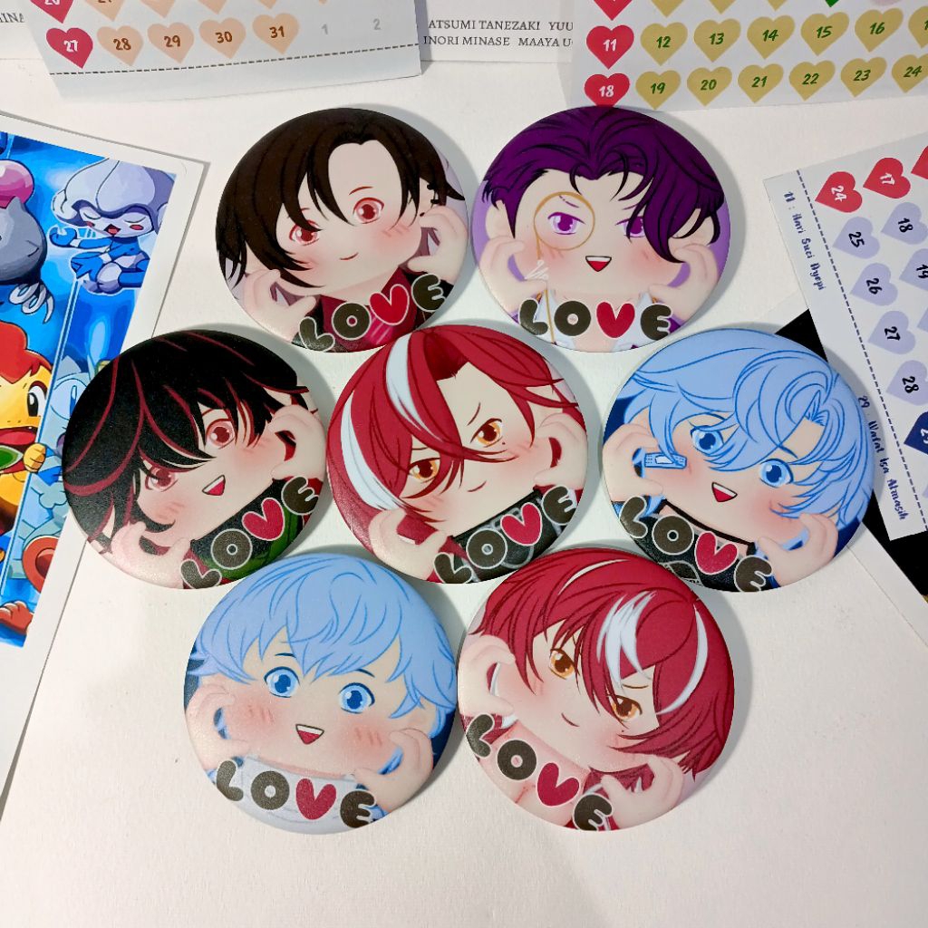 Jual SOL.4CE | Kaca Cermin Bulat Karakter Anime SOL4CE Harris Arion ...