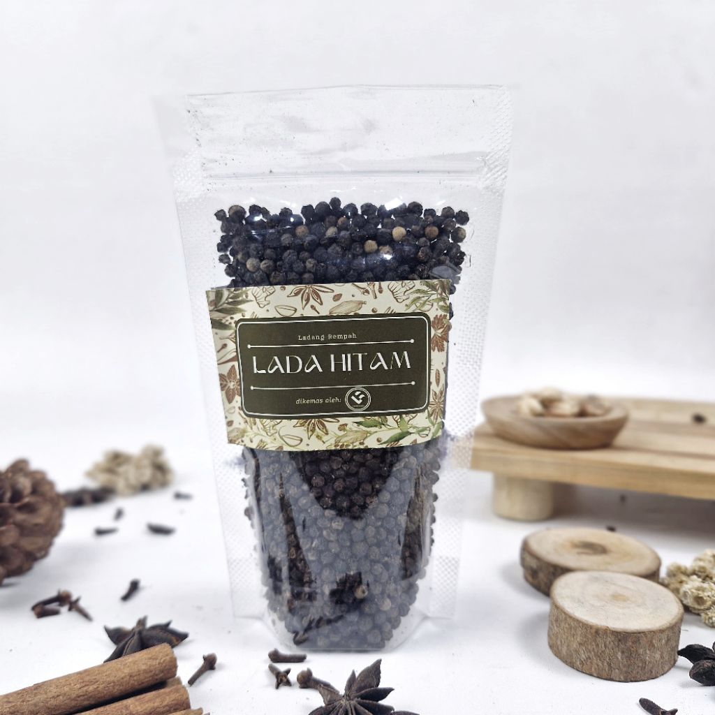 Jual Lada Hitam Utuh / Whole Black Pepper 100gr– Rempah Premium Kering ...