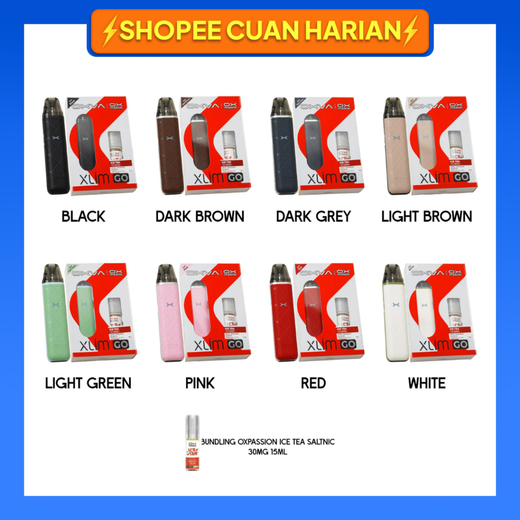 Jual OXVA XLIM GO BUNDLING LIQUID OX PASSION 15ML POD KIT 100% ...