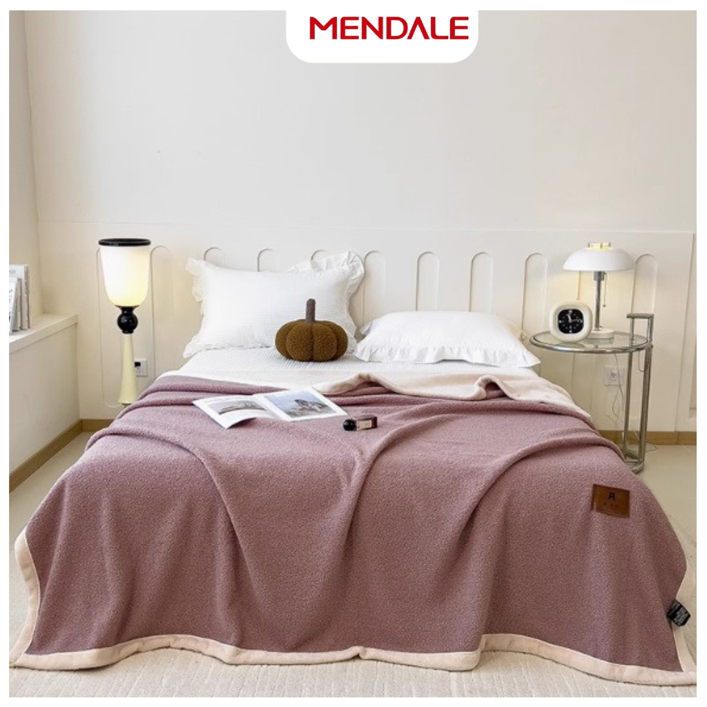 Jual Mendale Selimut Dewasa Ukuran 200x230 cm Bahan Bulu Domba Desain ...