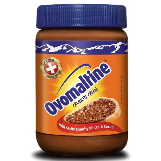 Jual Ovomaltine Spread Choco Crunchy Cream With Malted Crunchy Pieces ...