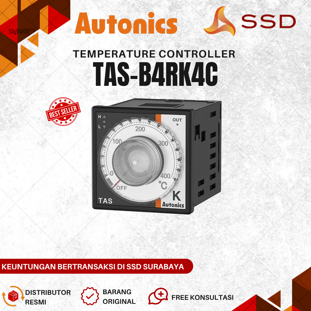 Jual Temperature Controller Autonics TAS-B4RK4C | Shopee Indonesia